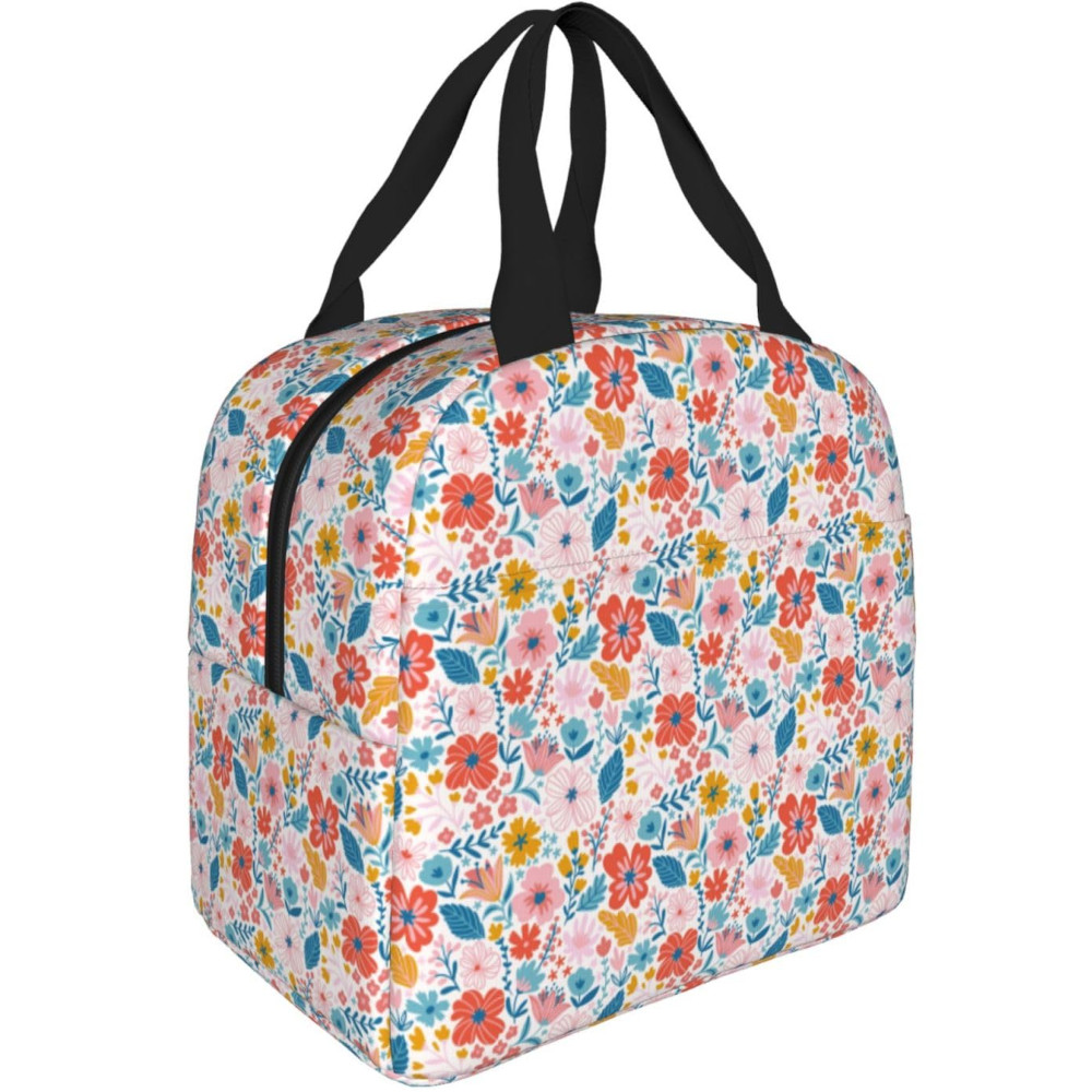 Custom Insulated Lunch Bag Photo Logo Personalized School Adult