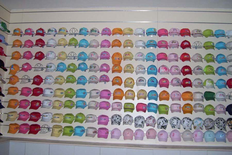 Showroom of Caps and Hats - China Factory Manufacturer Supplier