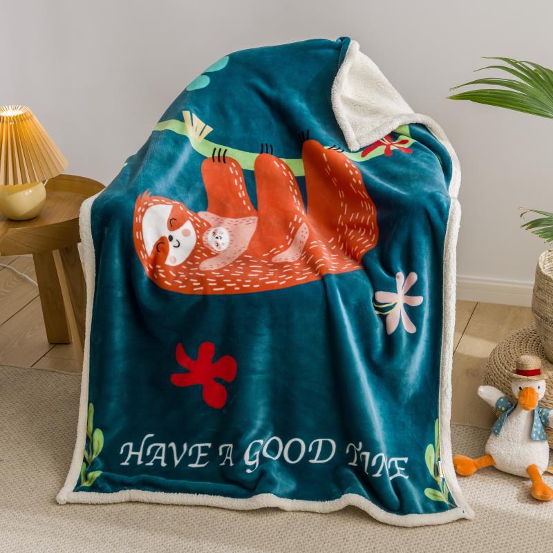 Custom Sherpa Fleece Blanket Throw Photo Print