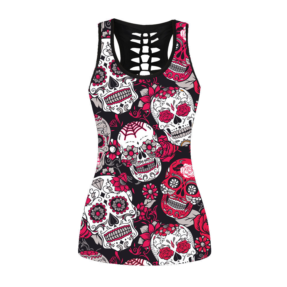 Custom Tank Top All-Over Printing Personalized Slit Weave Cheap