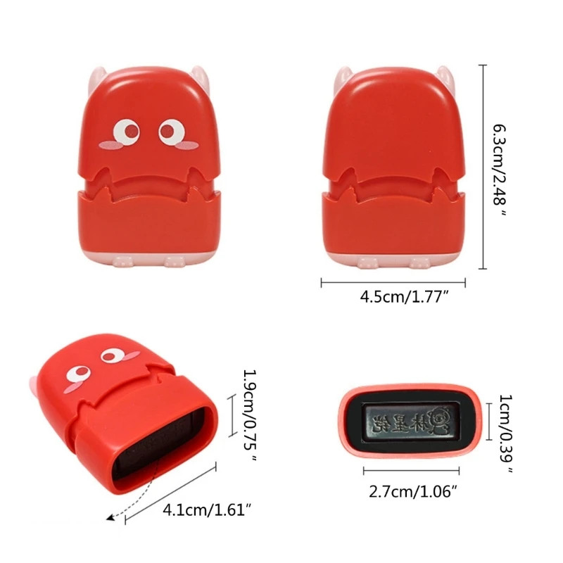 Children Name Stamp For Clothing Little Monster