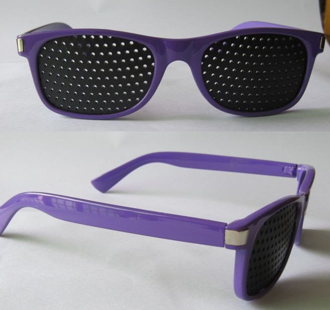 Pinhole Glasses, custom logo pin hole eyeglasses - China supplier ...