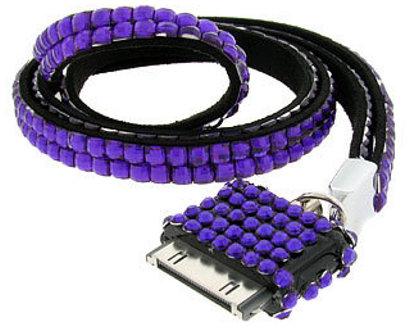 Bling Neck Lanyards for Apple 30-pin Dock Connector Wholesale
