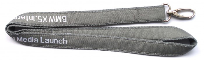 Custom 2 Layer Satin Lanyards, Safety Breakaway - Wholesale