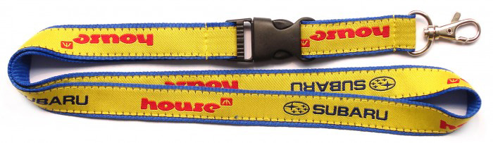 Custom Printed Lanyards - Two Layer Material, Wholesale