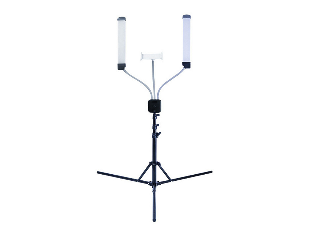 Two Arms Selfie Light with Stand for Makeup, Phone or Mirror