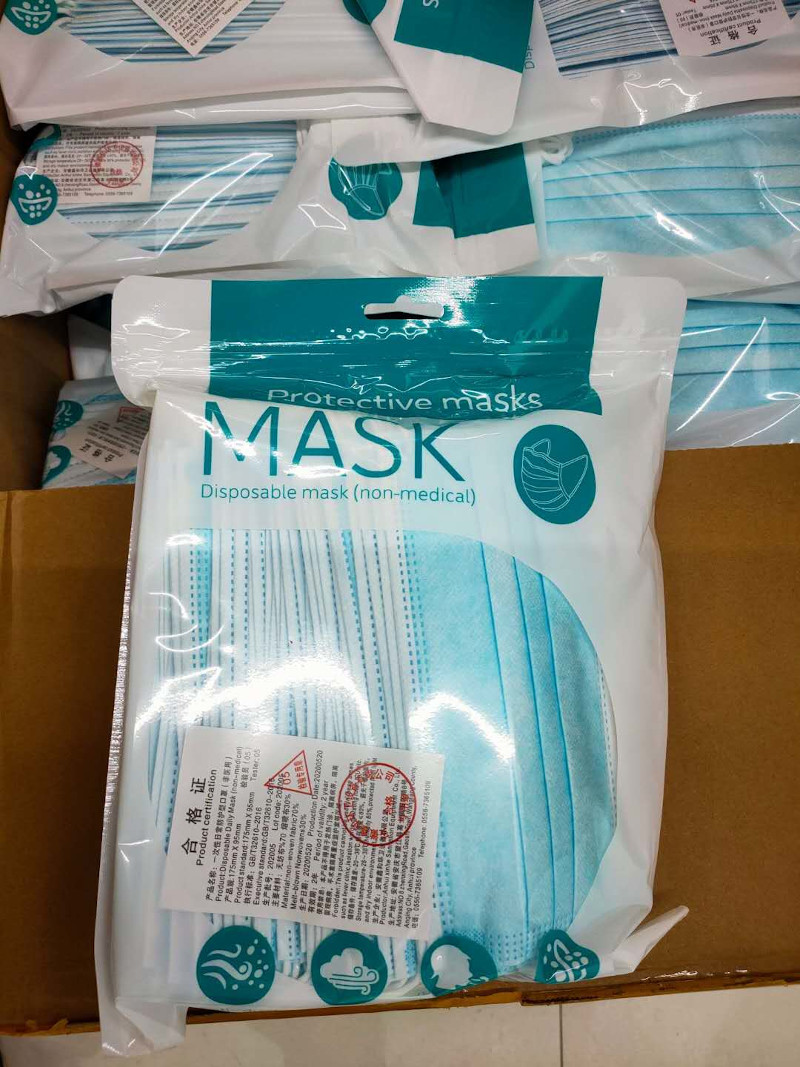 Disposable Protective 3-Ply Face Mask (US Stocks) Wholesale