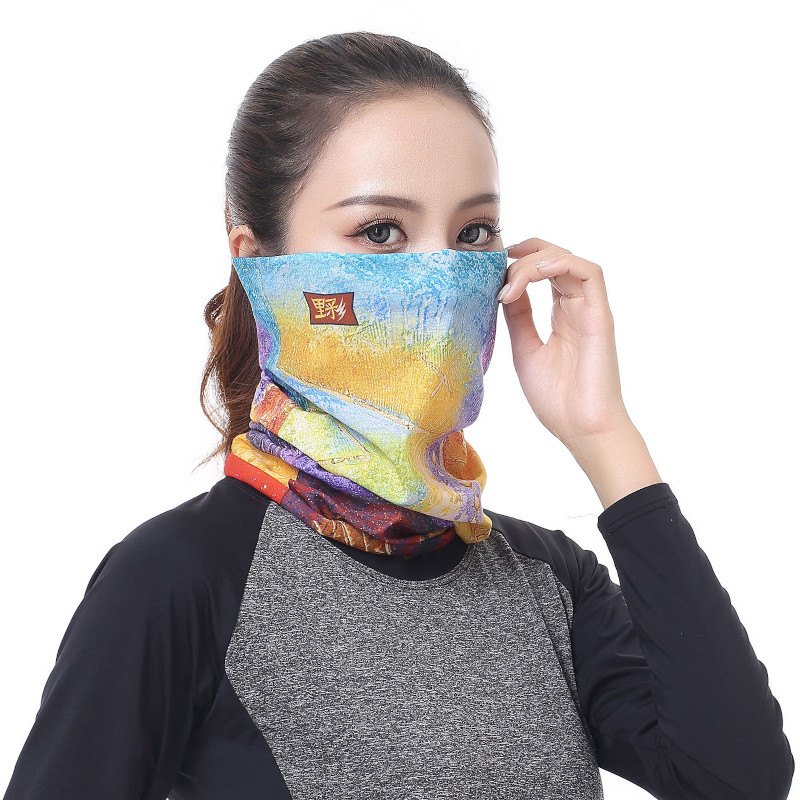 Custom Printed Seamless Neck Gaiter No Minimum Print on Demand Personalized