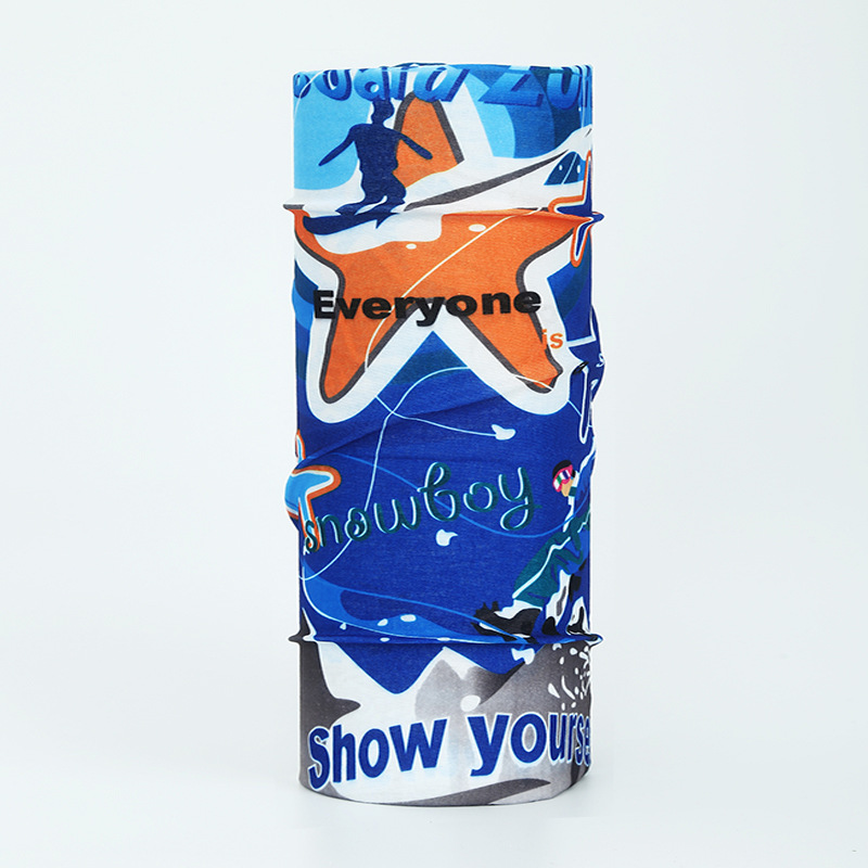 Seamless Printed Neck Gaiter
