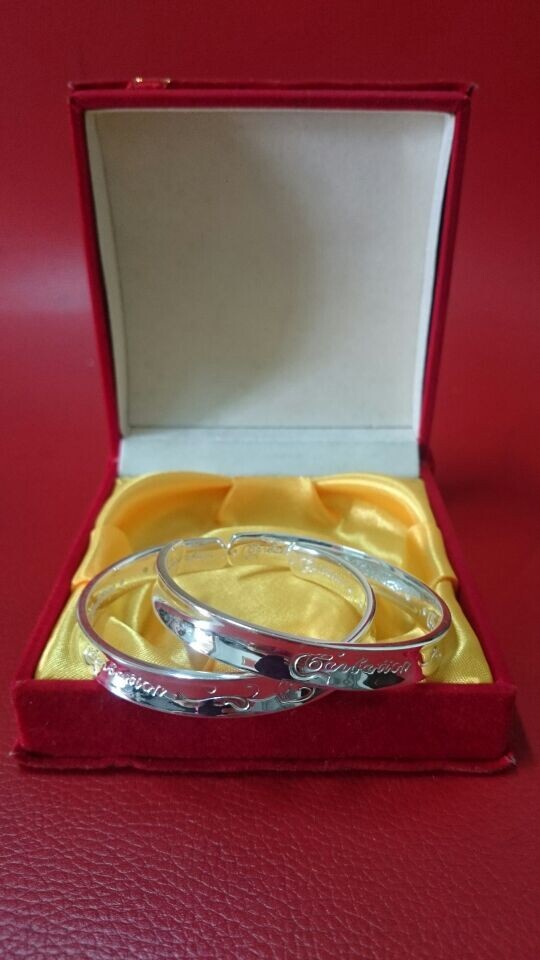 Fine Silver Bangles Wholesale - Real 999 Pure Silver