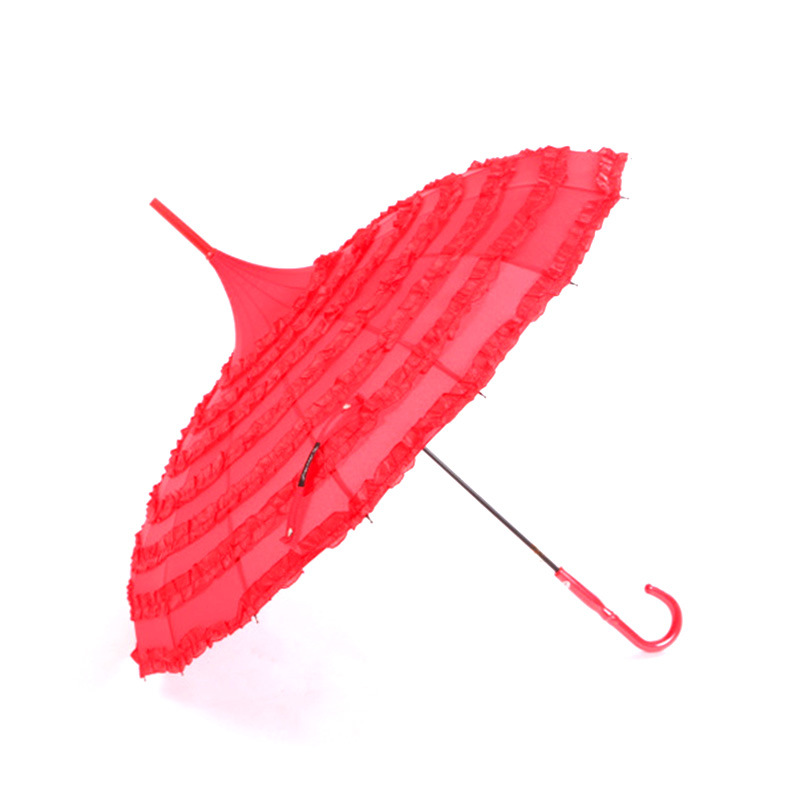 7 Frills Pagoda Princess Umbrella Lolita Cosplay Girl