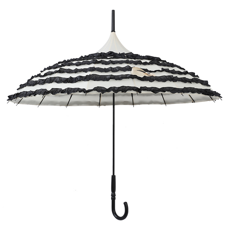 7 Frills Pagoda Princess Umbrella Lolita Cosplay Girl