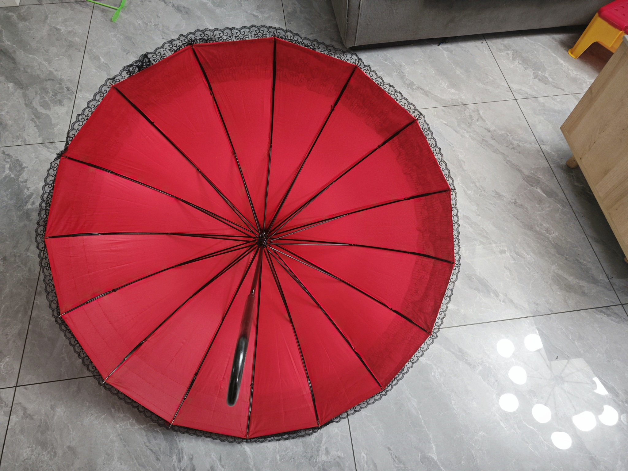 Lace Pagoda Princess Umbrellas Selfie Cosplay Props Parasol